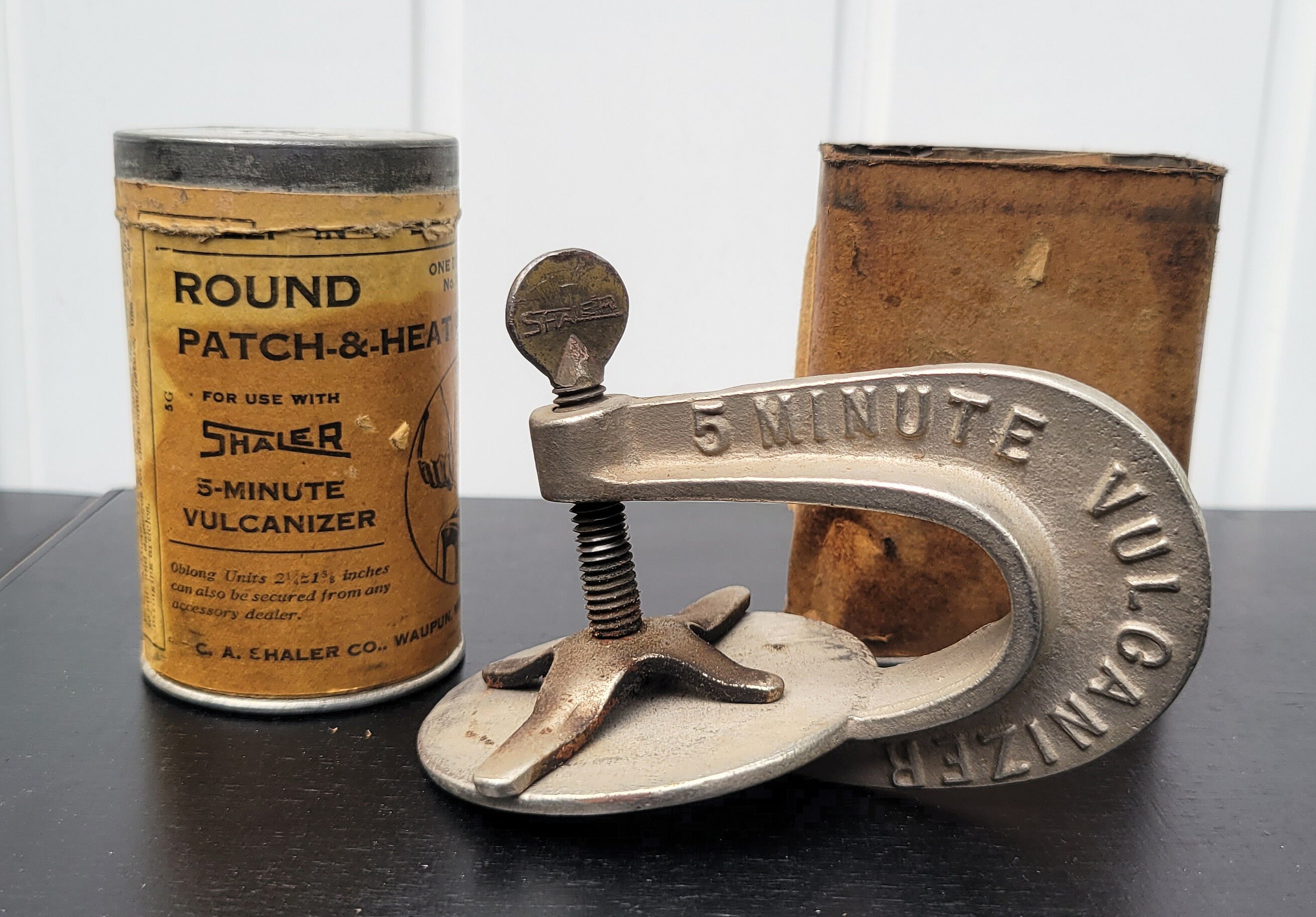 Extremely Rare Vintage Shaler Vul-kit Vulcanizer Kit. Made in the USA ...