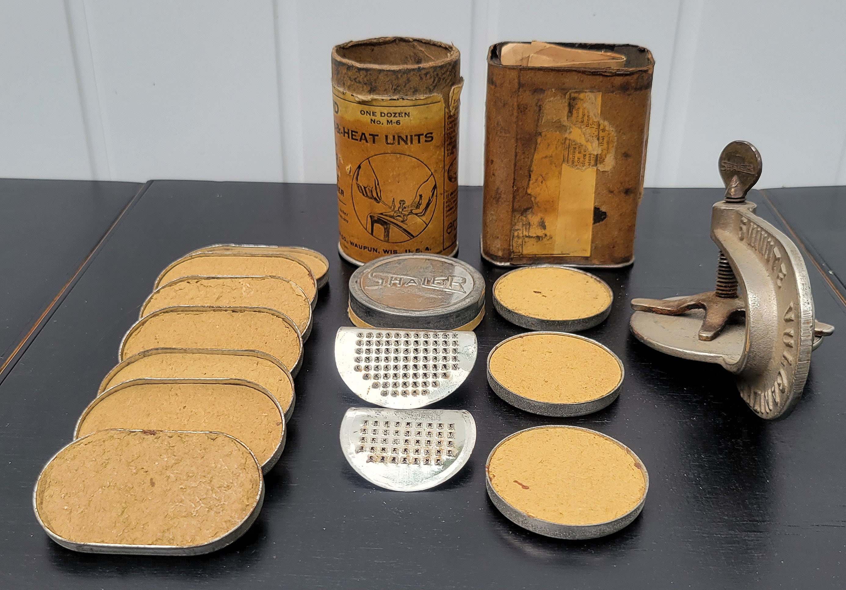 Extremely Rare Vintage Shaler Vul-kit Vulcanizer Kit. Made in the USA ...