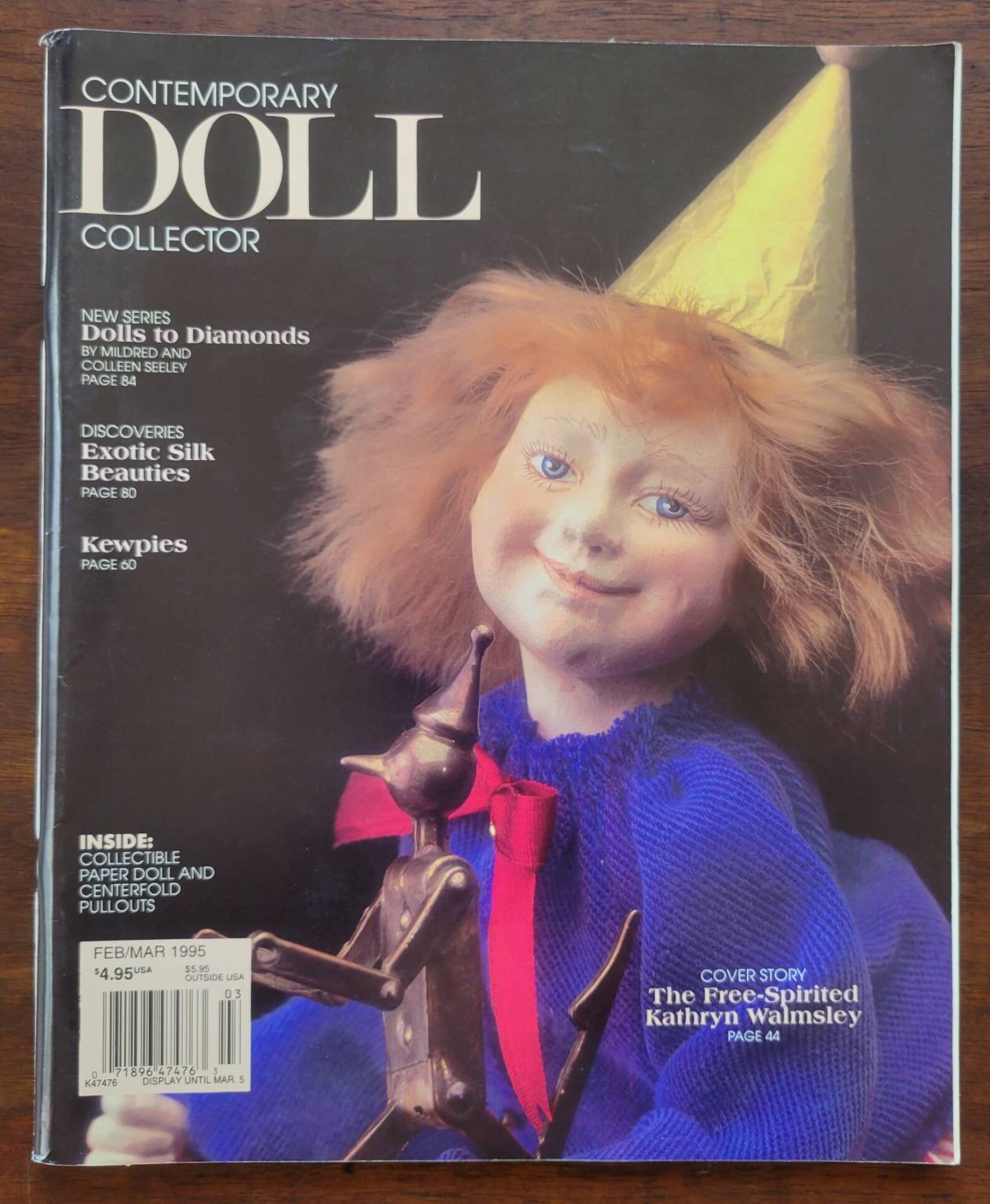 Contemporary Doll Collector Magazine February/march 1995 Vol. 5 Issue 3 ...