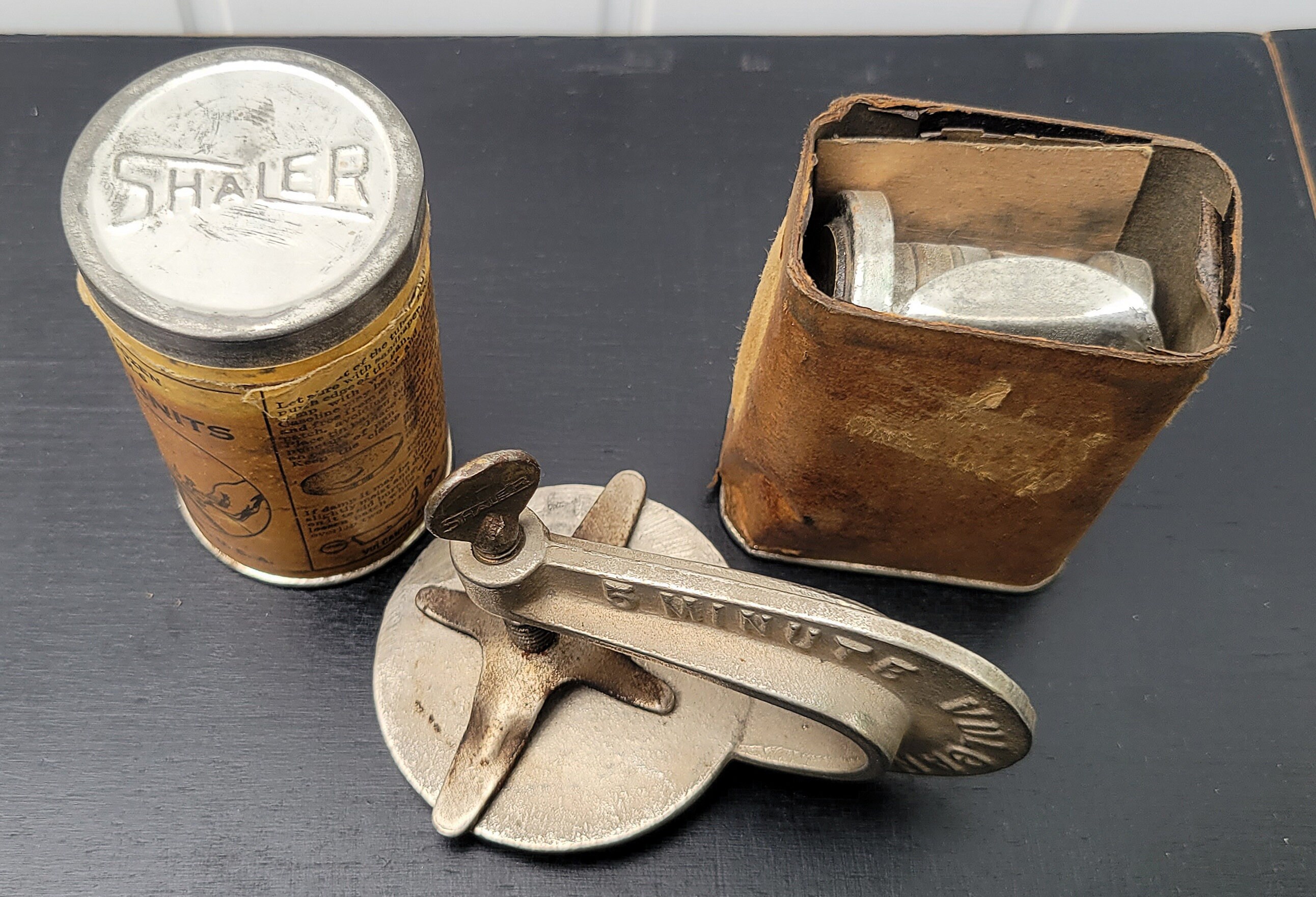 Extremely Rare Vintage Shaler Vul-kit Vulcanizer Kit. Made in the USA ...