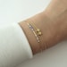 Custom Morse Code Bracelet for Her, Minimalist Bracelet for Women ...