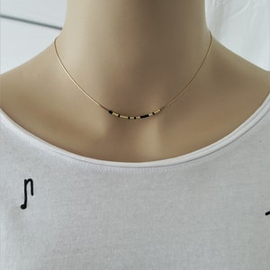Custom Morse Code Necklace, Secret Message Personalized Jewelry - Etsy