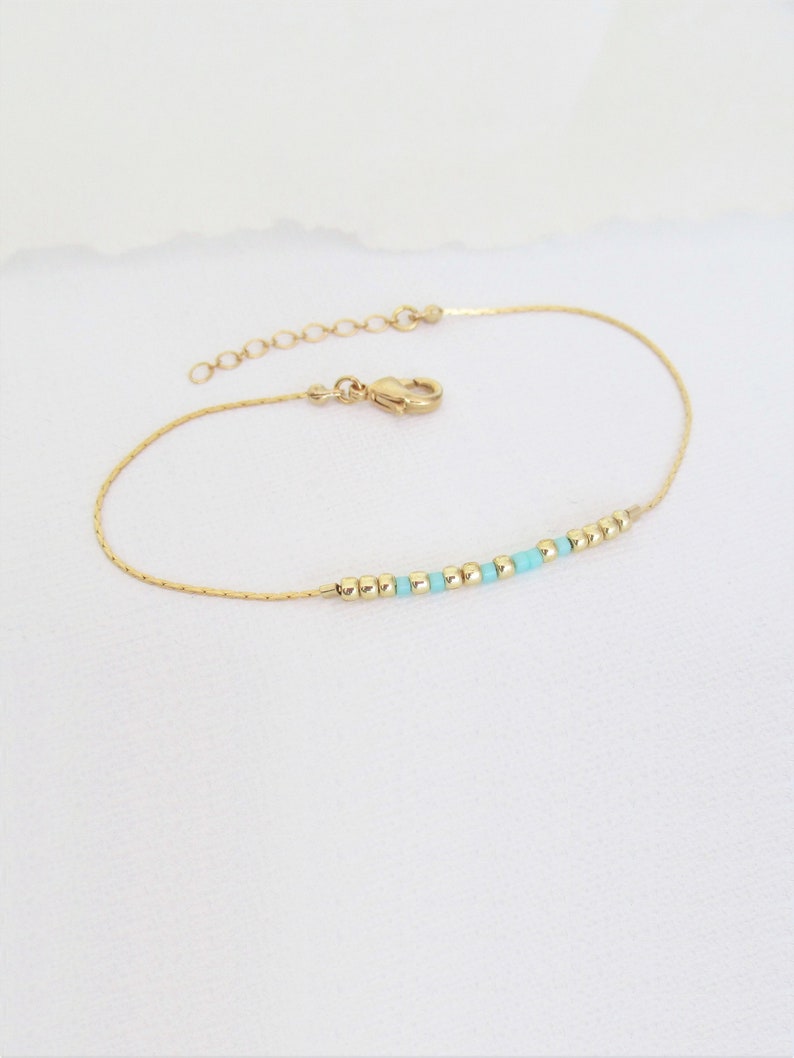 Custom Morse Code Bracelet for Her Minimalist Bracelet for - Etsy