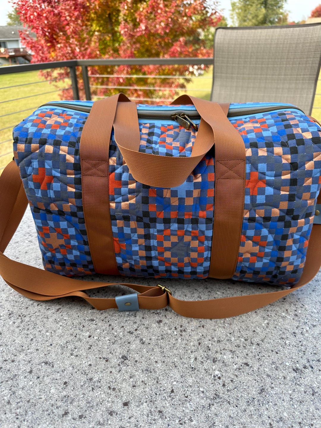 Mini Patchwork Duffel Bag, Beach Bag, Travel Bag - Etsy