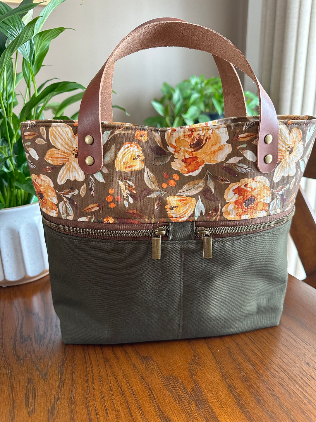 Alice Purse, Project Bag, Handheld Bag - Etsy