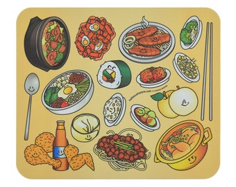 Mouse Pad Korean - Etsy