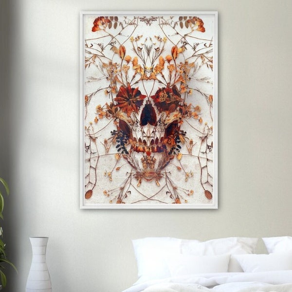 Skull Art Print - Etsy