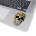Skull Sticker Set of Ten Skull Art Sticker Set Gothic Skull - Etsy
