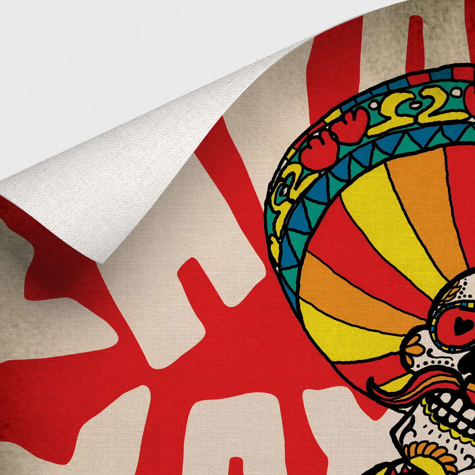 Mariachi Skull Canvas Print: Day of the Dead, Gothic Home Decor - Etsy