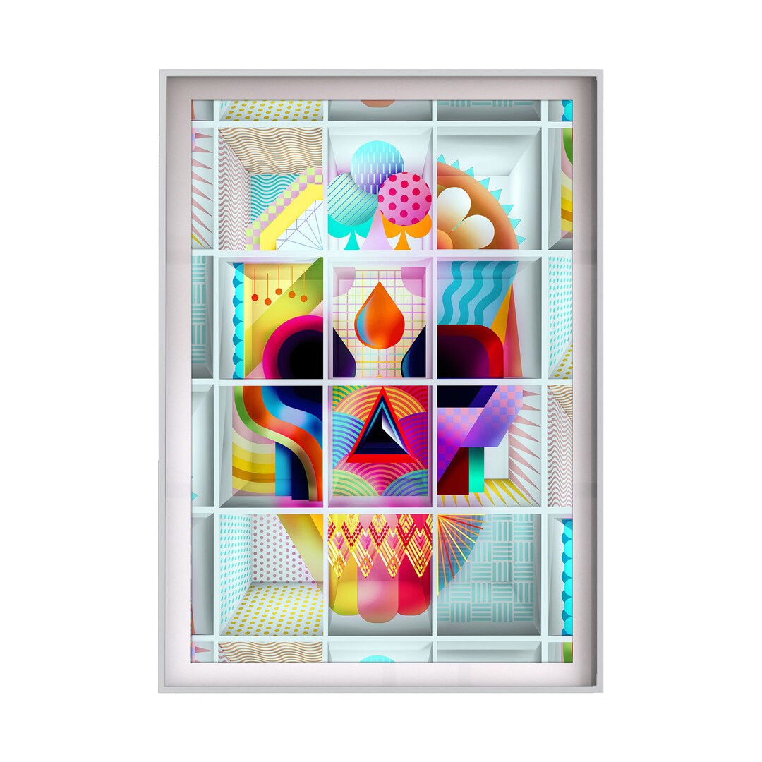 Sugar Skull Poster, Skull Art Print Gift, Colorful Wall Art, Gothic ...