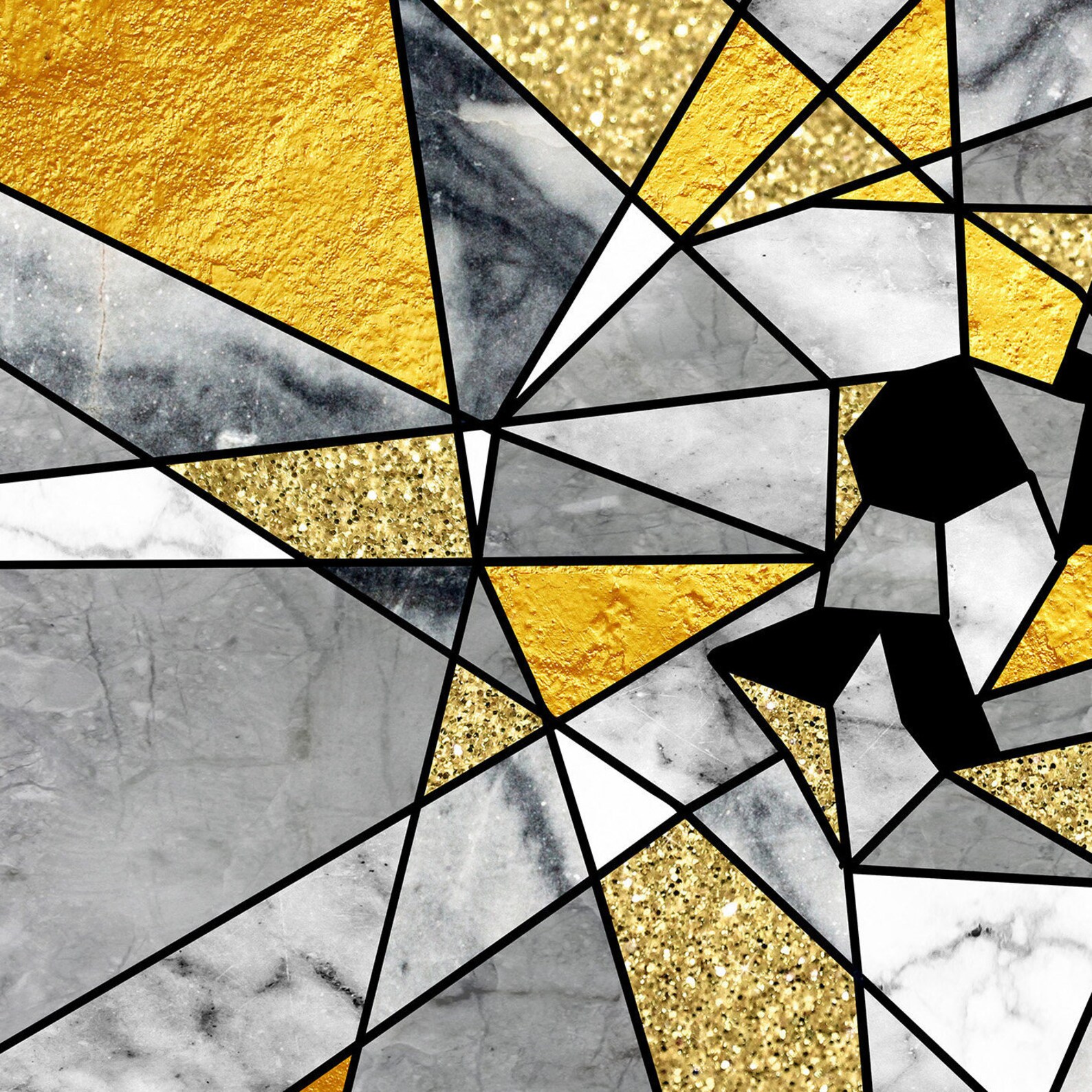 Geometric Skull Art Print Modern Sugar Skull Poster Abstract | Etsy