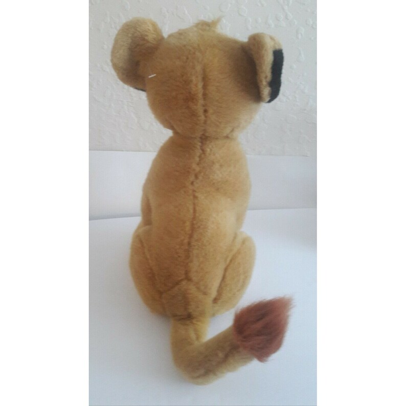 Jumbo Giant Vintage 90s Disney Lion King 15 Simba Plush Stuffed Animal ...