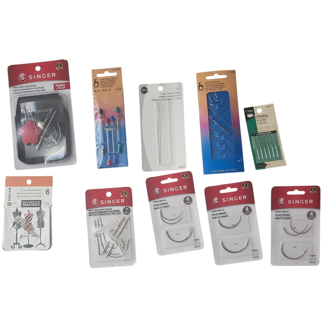 Singer Sewing Multiple Sewing Accessories 10 Kit Needles - Etsy