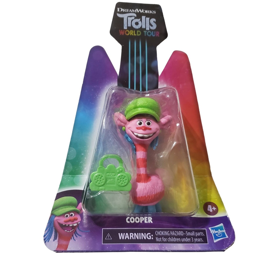 TROLLS World Tour COOPER 3 Figure Toy Dreamworks Hasbro 2020 - Etsy