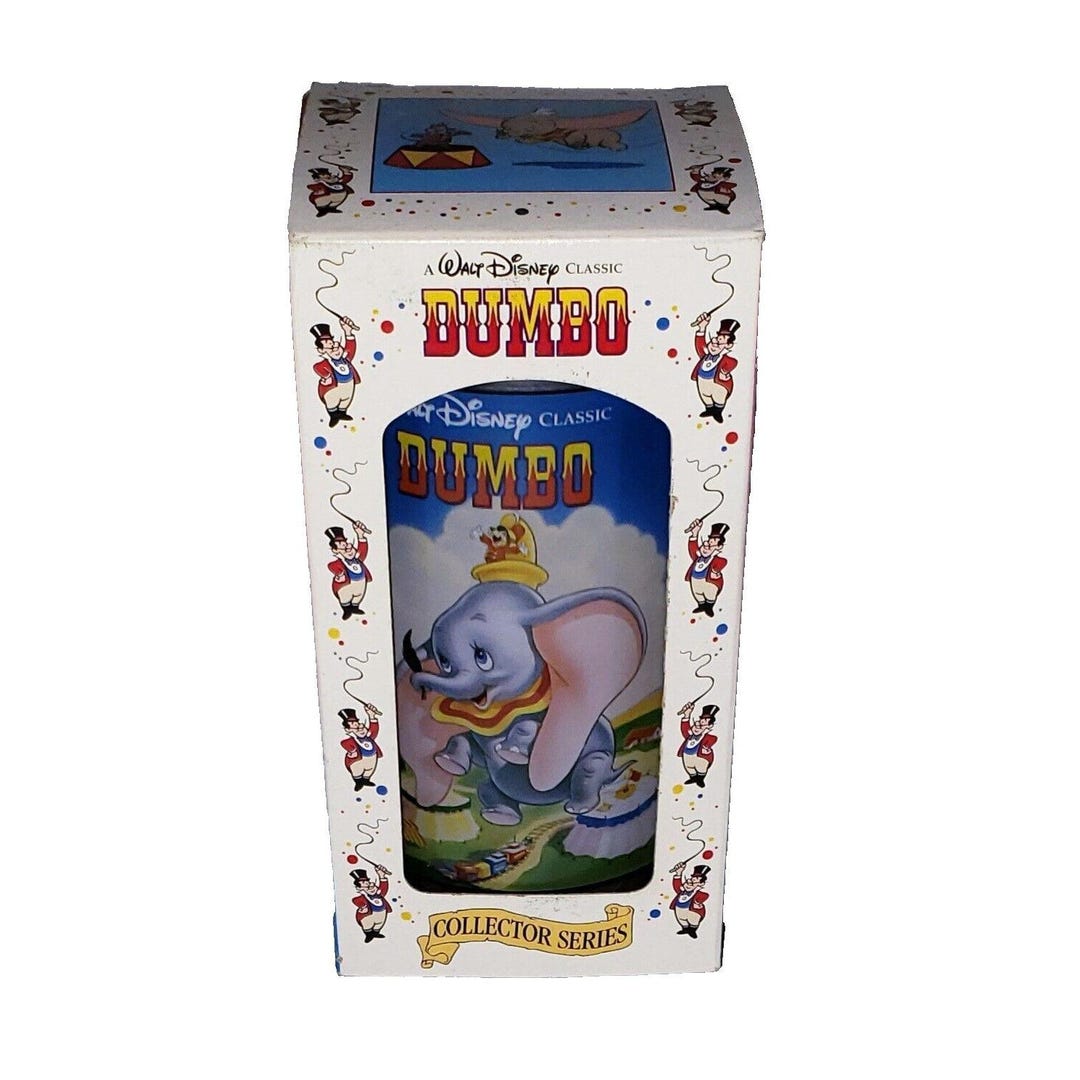 Dumbo Drinking Glass in Original Box New 1994 Burger King Coca Cola - Etsy