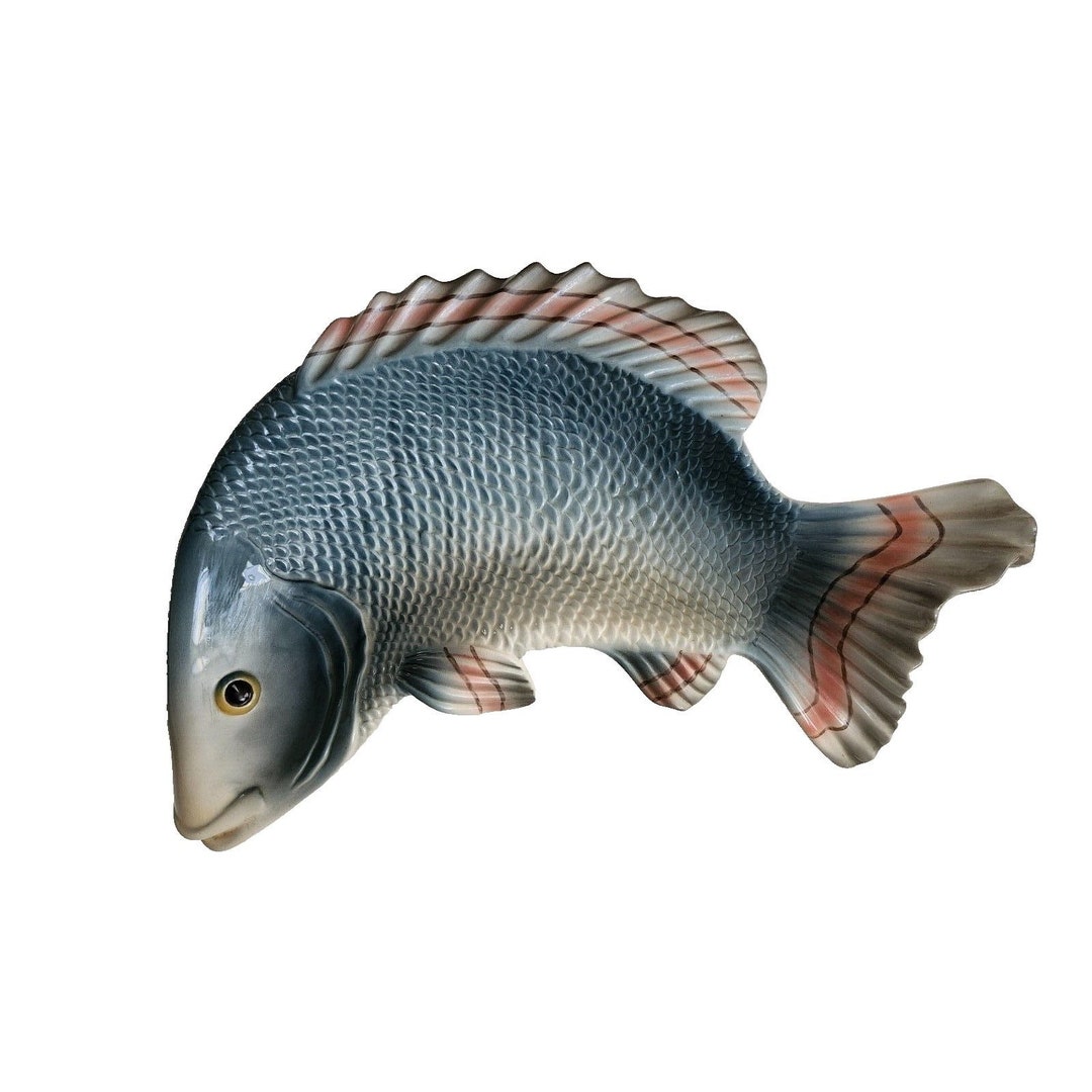 Fitz & Floyd Oceana Large Fish Serving Platter 16 1/2" - Etsy