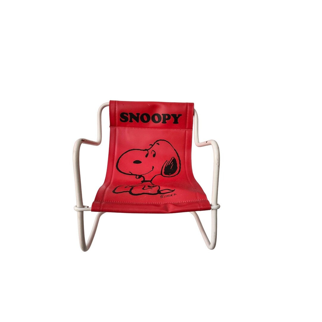 Vintage 1958 Snoopy Doll Chair Beach Lounger for Plush Toy - Etsy