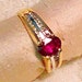 14kt. Gold Ruby Ring. Madagascar Ruby in a 14kt. Gold Ring - Etsy