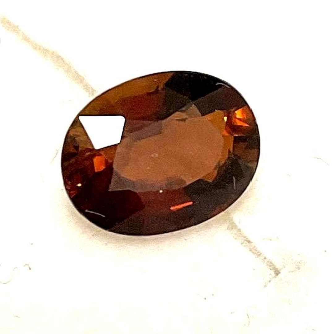 Natural Andalusite Loose Gemstone. Genuine-not Lab, 1.89ct, 9 X 6.5m ...