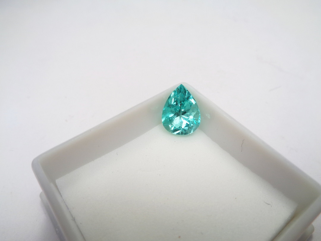 Emerald Gem. Clear & Bright 2.84ct. Natural Colombian Emerald Pear ...