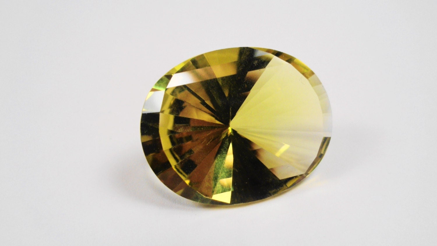 45 Carat Oro Verde Lemon Citrine: Opposed Bar Cut Loose Gemstone - Etsy