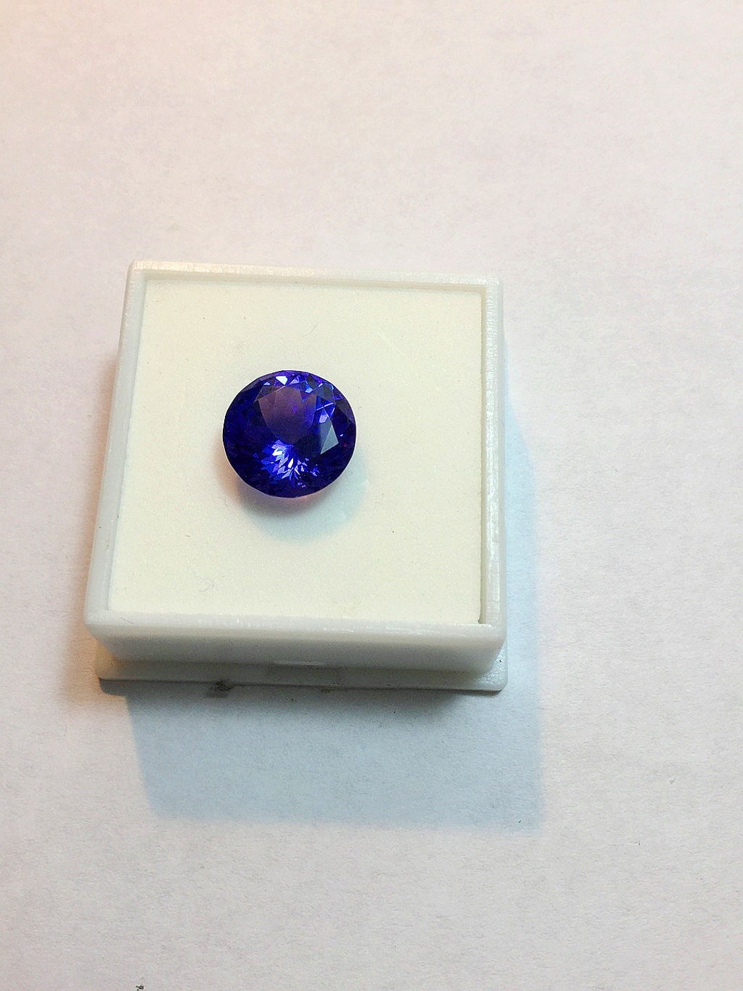 Tanzanite Gemstone. . 6.59ct., 11.6mm. Round Cut, , AAAA. - Etsy