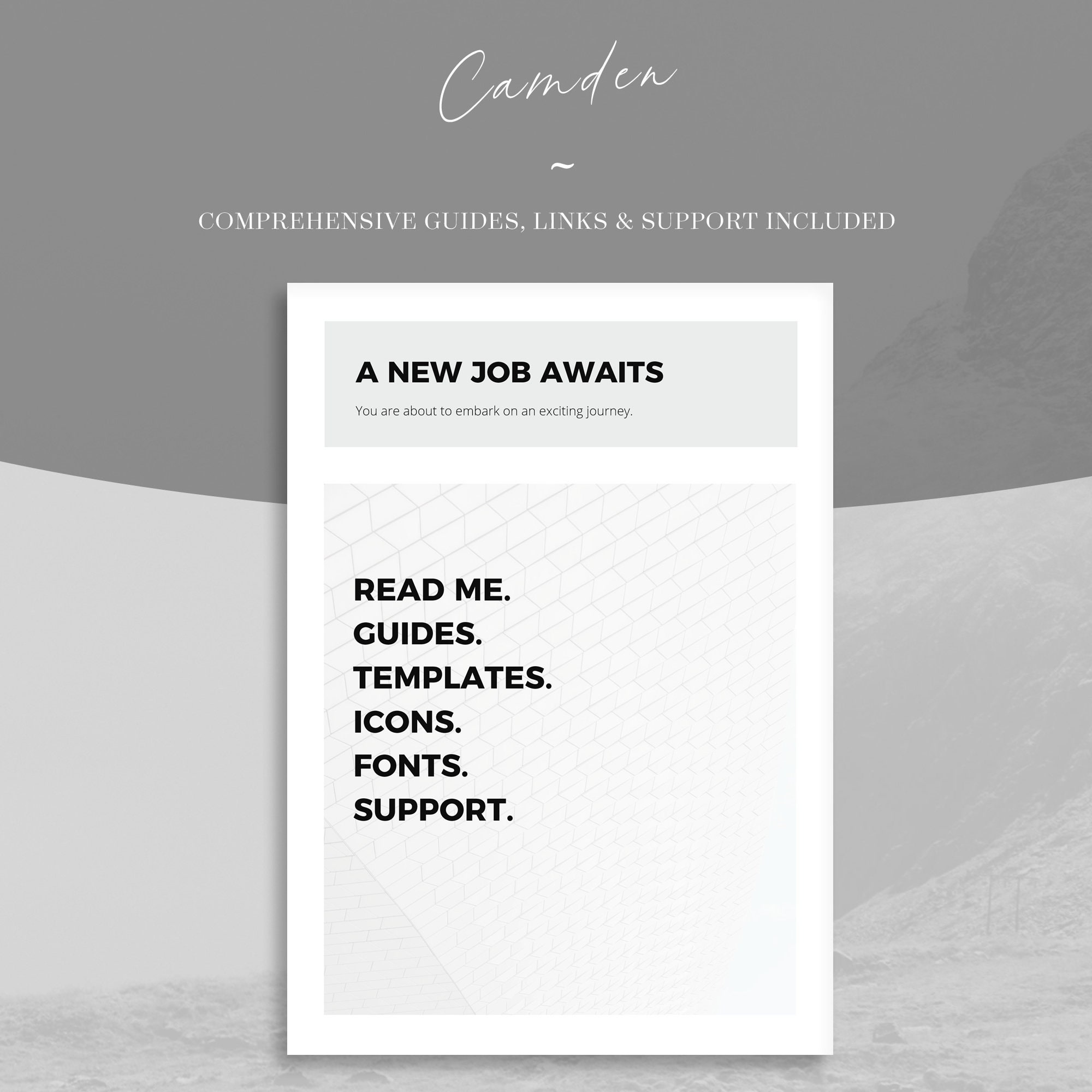 Bold CV Template | Fun CV Design | Resume for Creative / Marketing ...