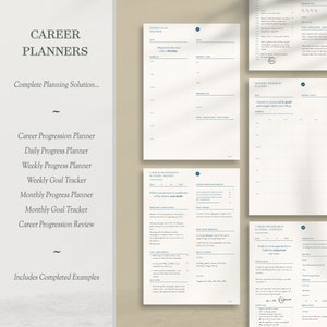 Career Development Plan Career Planner Career Workbook Career ...