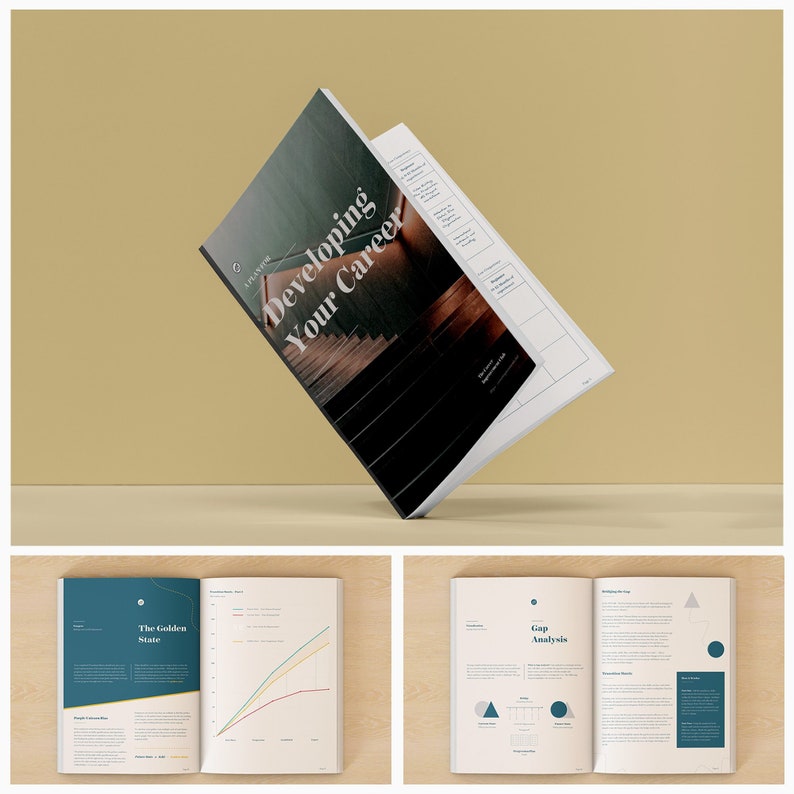 Career Development Plan Career Planner Career Workbook | Etsy