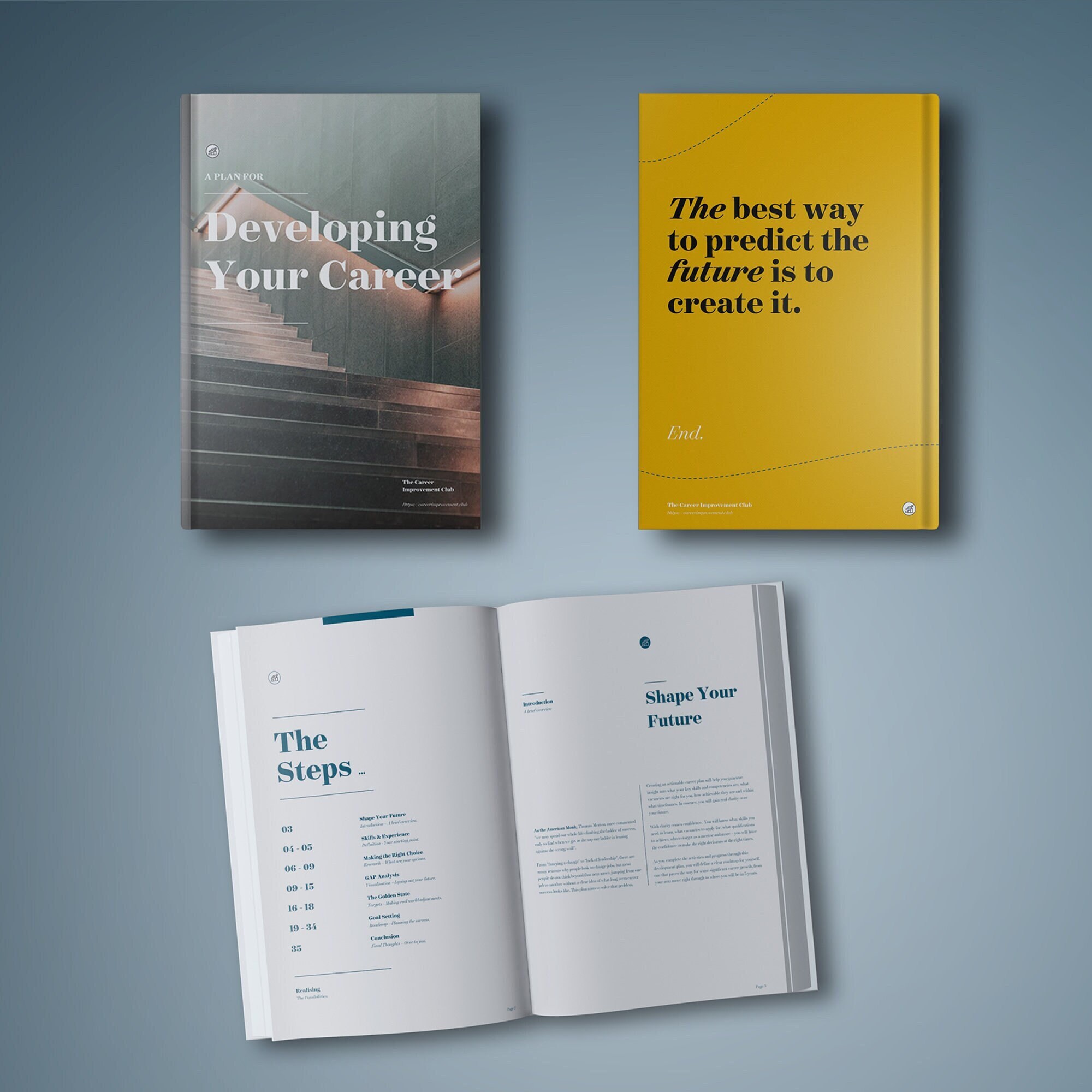 Career Development Plan Career Planner Career Workbook | Etsy