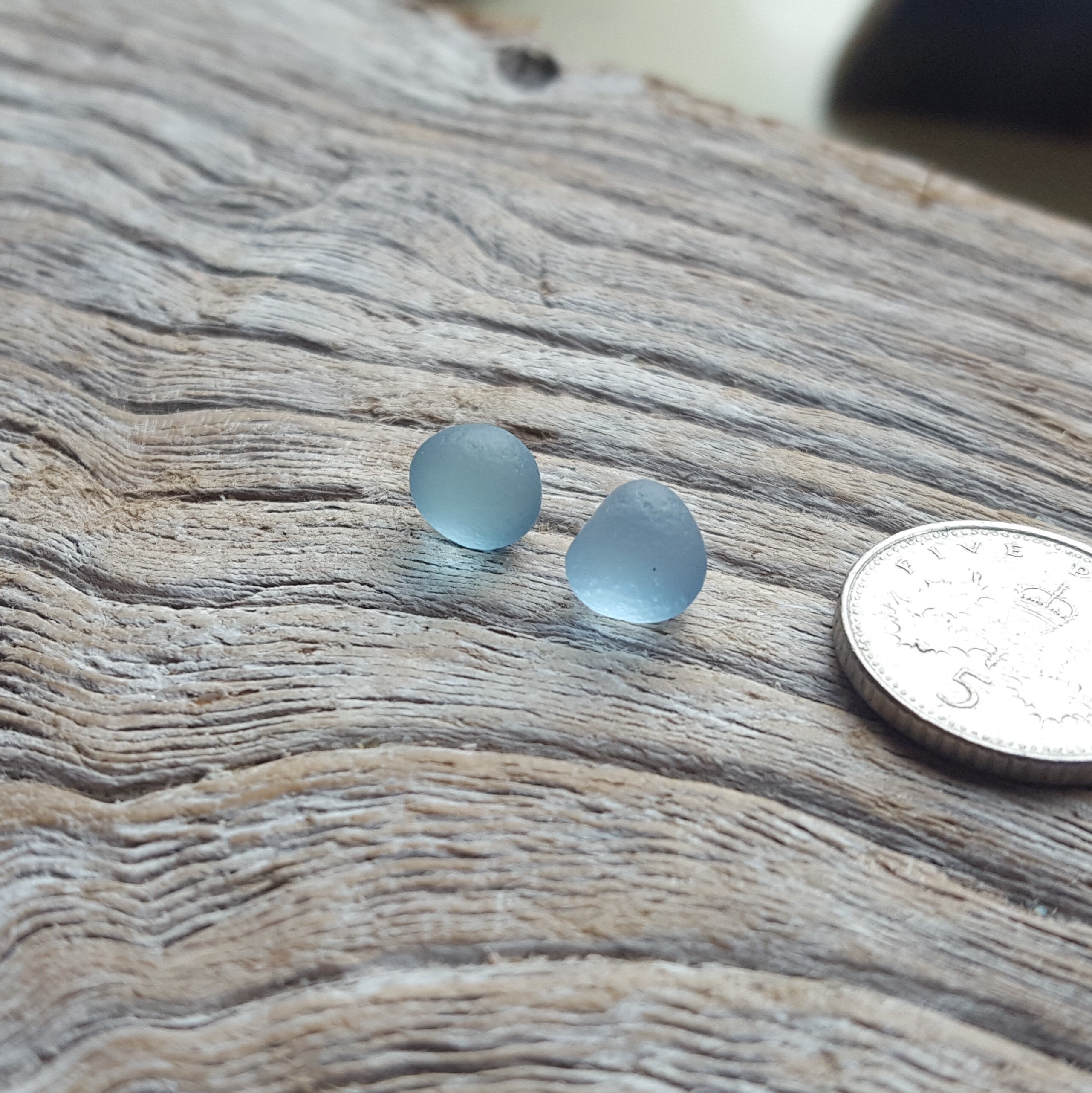 Light Blue Sea Glass 'balls' Genuine North East - Etsy