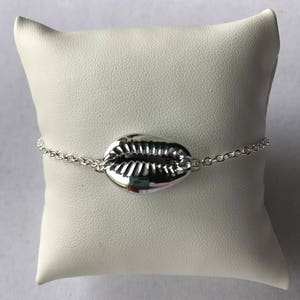 Cowrie Shell Bracelet in Natural, Gold, and Silver, African Inspired ...