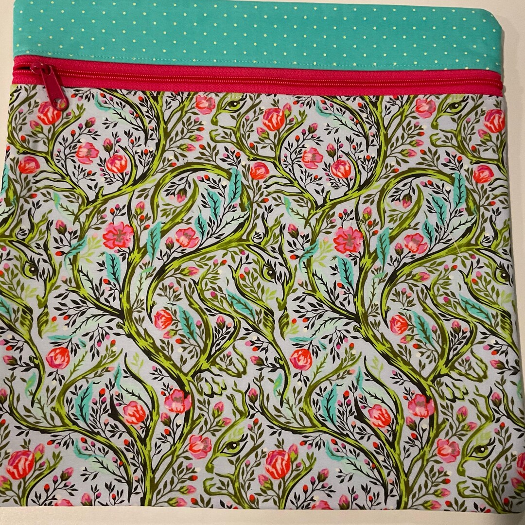 Fabric Zipper Project Bag - Etsy