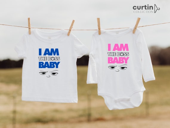 I Am the Boss Baby Baby Shirt Baby Gift Birthday Shirt - Etsy