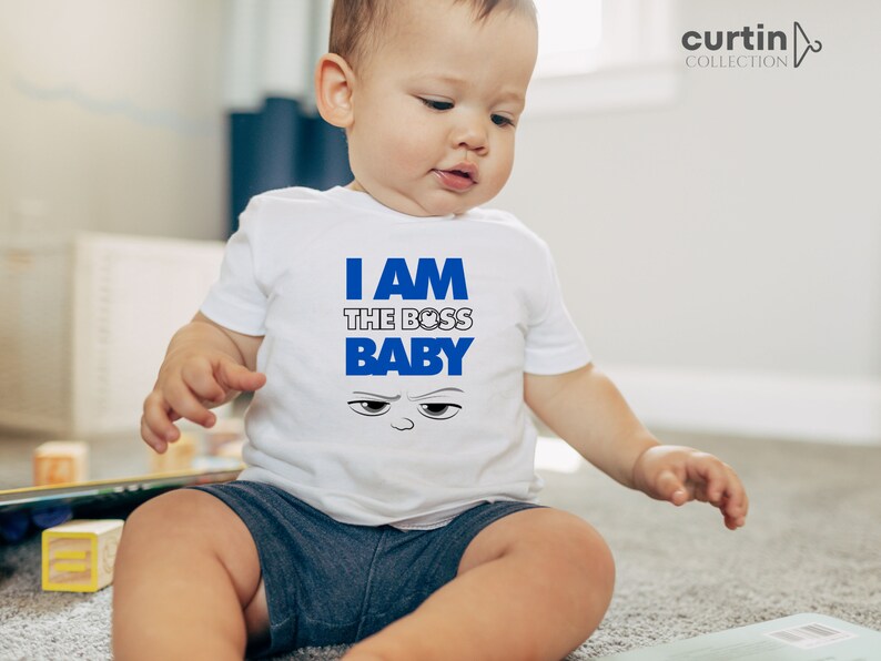 I Am the Boss Baby Baby Shirt Baby Gift Birthday Shirt - Etsy