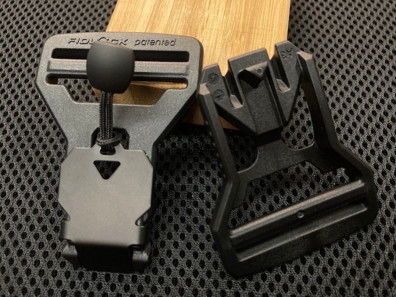 Fidlock V-buckle 40mm (1.5 Inch) Ladder Lock With Pull Tab Quick ...