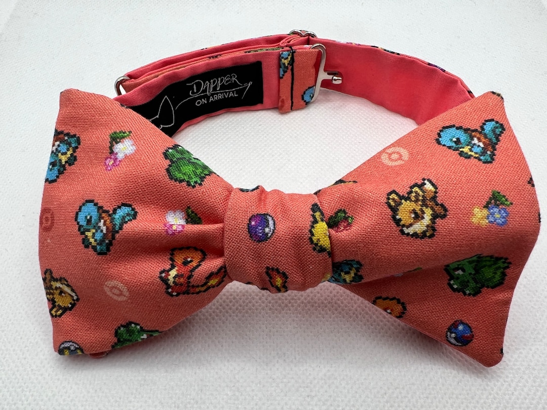 Video Game Bow Tie, Self Tie, Pre Tied, Anime, Manga, Geek, Nerd, Ball ...