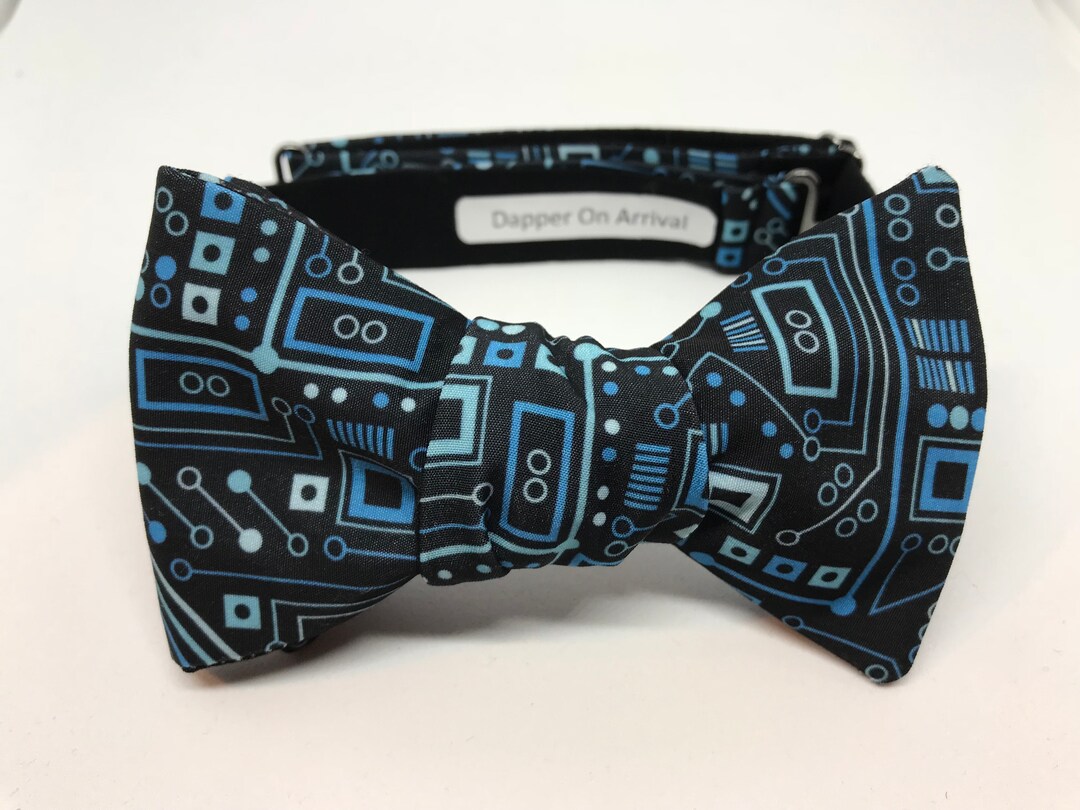 PC Gamer Bow Tie, Self Tie, Pre Tied, Bowtie, Circuit Board, Mobo, PC ...