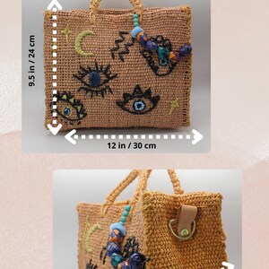 Chingona Henequen Embroidered Bag - Etsy