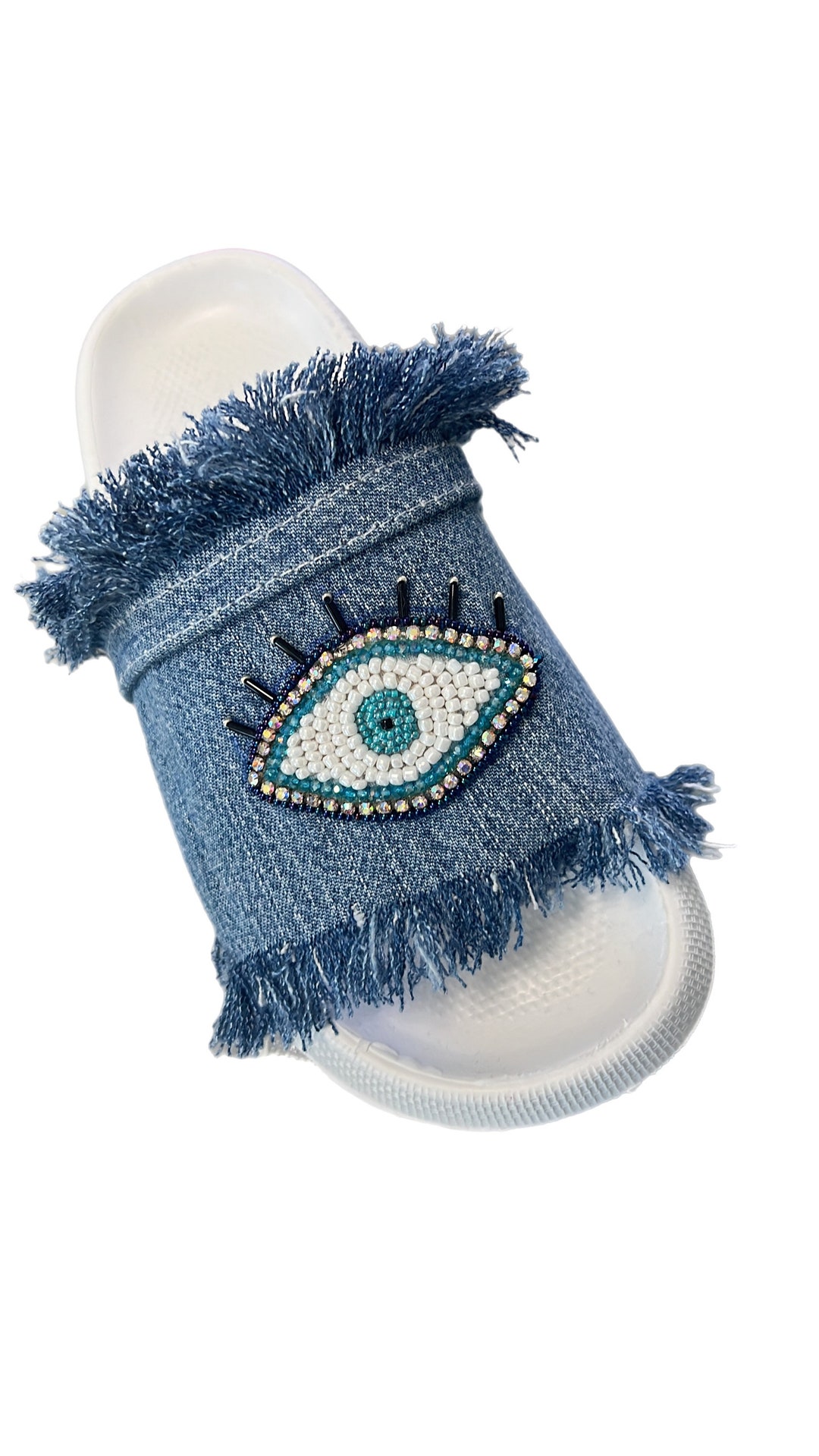 Evil Eye Slides - Etsy