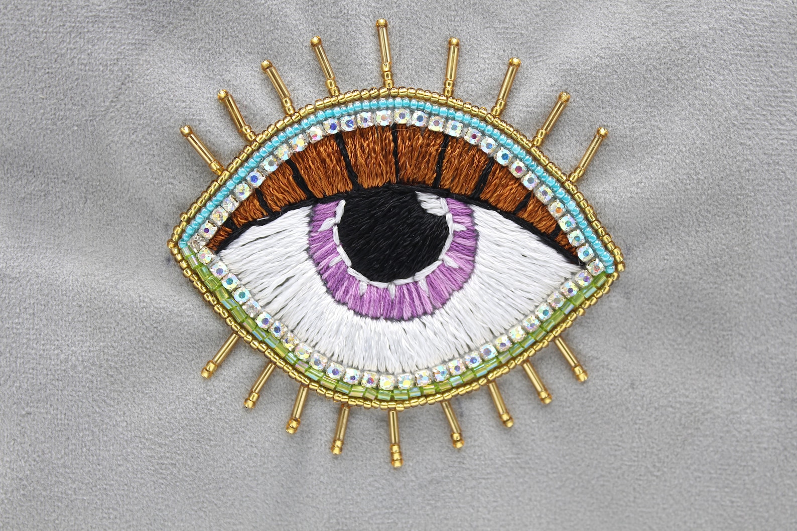 Velvet Eye Pouch Bag - Etsy