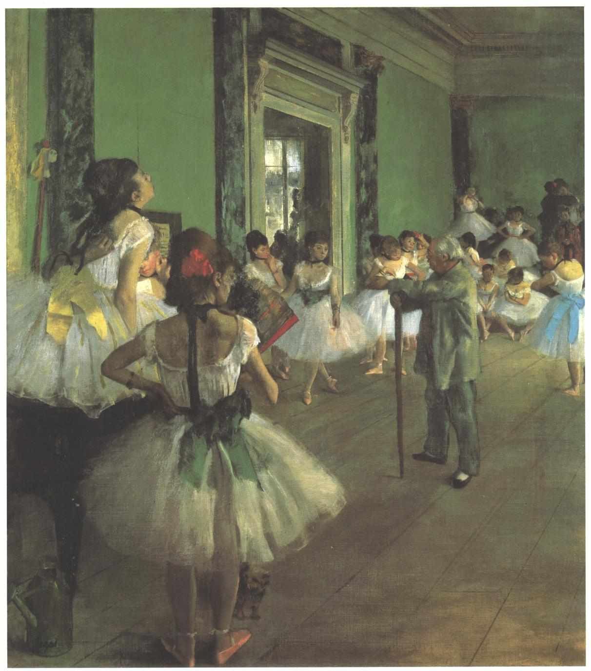 The Ballet Class by Edgar Degas PDF Cross Stitch Pattern | Etsy