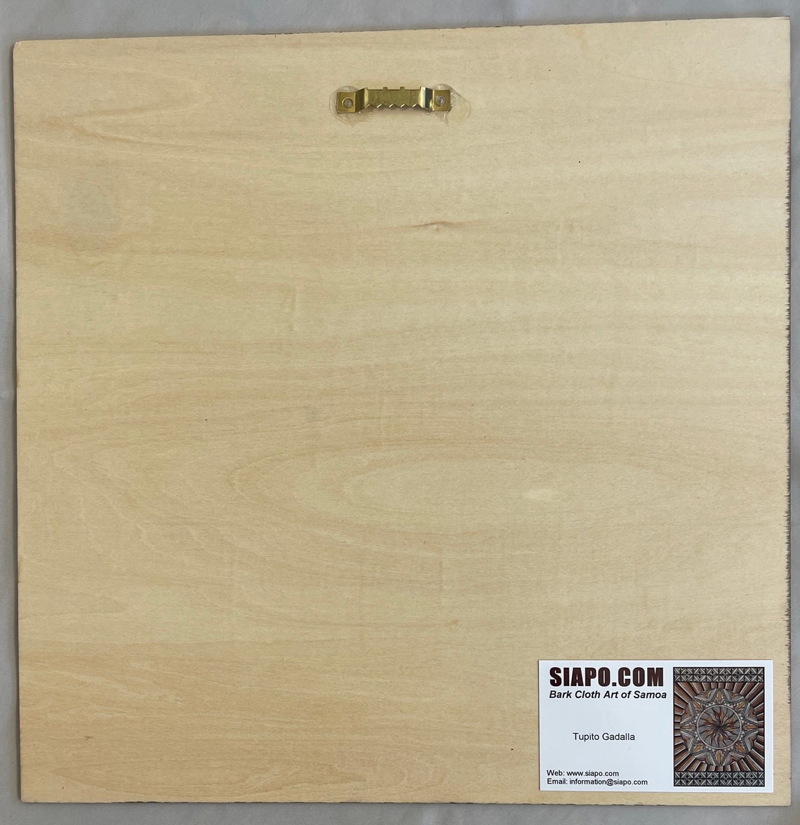 Samoan Siapo Tapa Print on Wood - Polynesian Tapa - Etsy