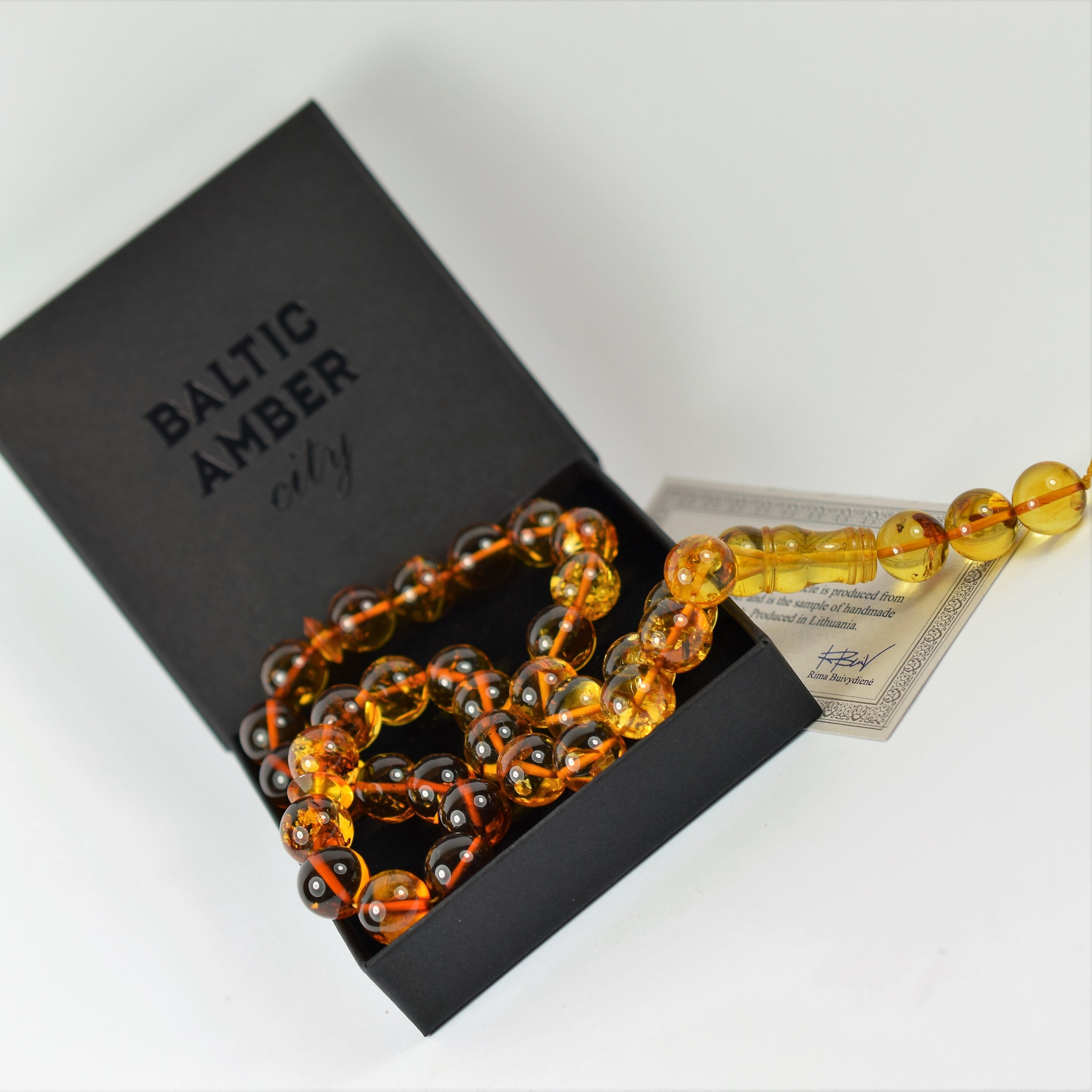 Natural Baltic Amber Islamic Prayer Beads Rosary Tesbih | Etsy