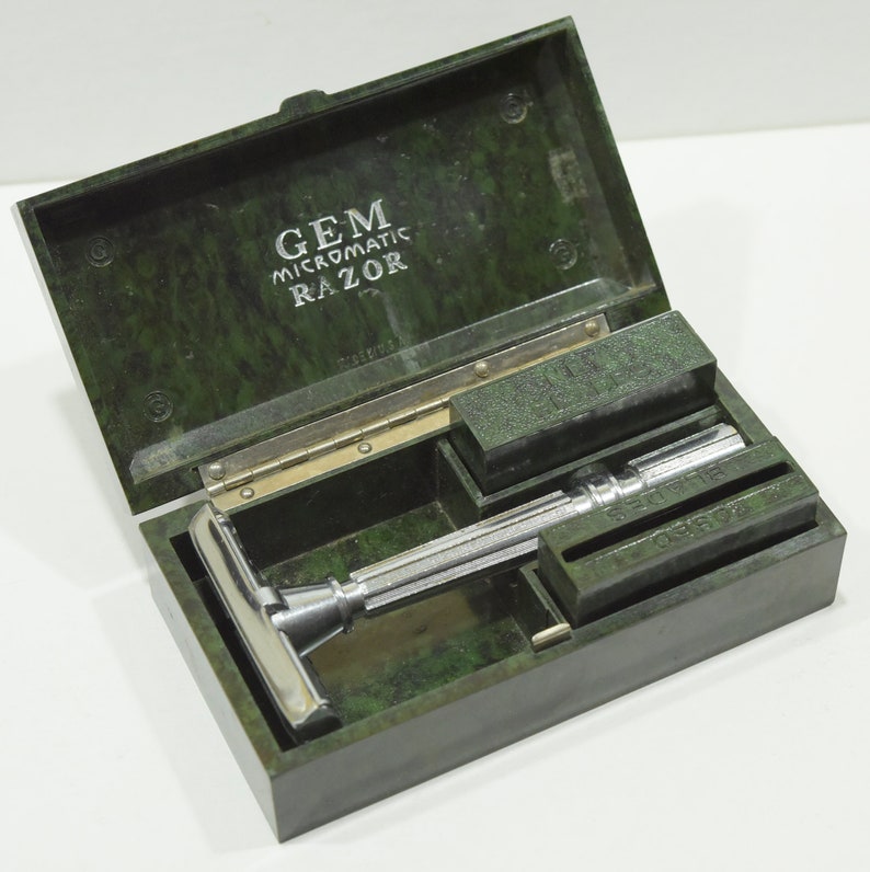 Gem MMOC Micromatic Open Comb Single Edge Safety Razor - Etsy