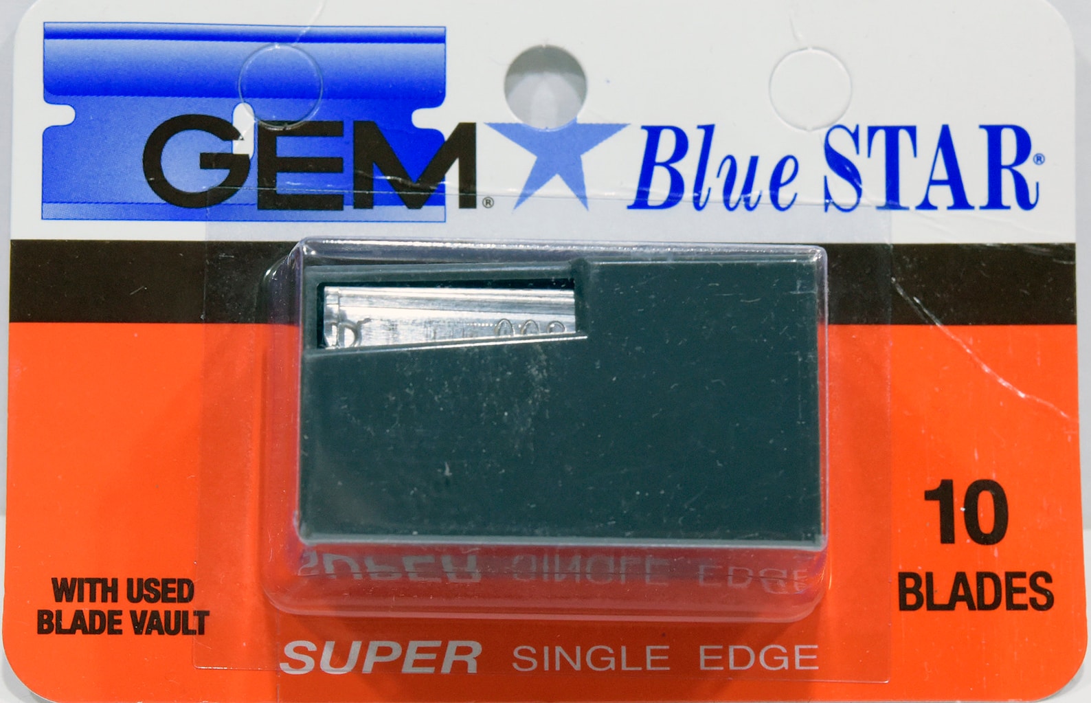 Gem Blue Star Single Edge Razor Blades - 10 Pack - Etsy