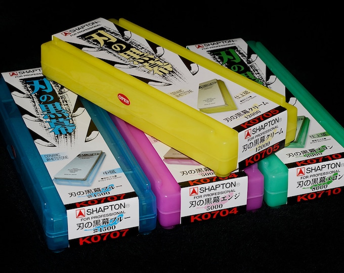 1.5k, 5k, 8k, 12k Shapton Pro Waterstone Set - Etsy