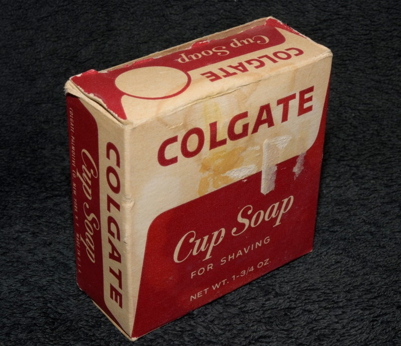 Colgate Cup Soap - Vintage Shaving Soap - Etsy