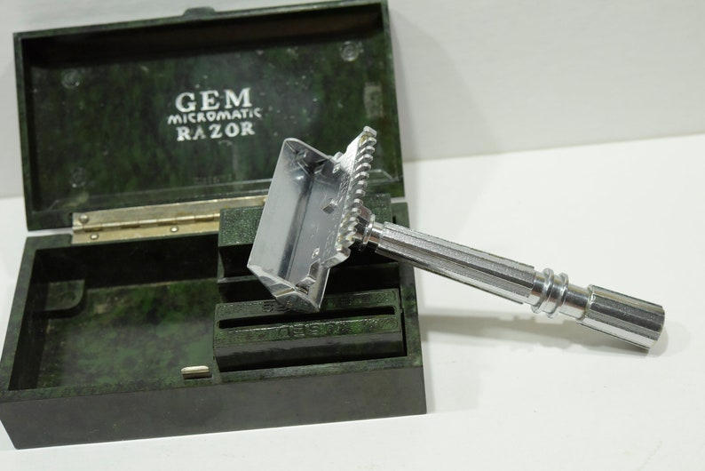 Gem MMOC Micromatic Open Comb Single Edge Safety Razor - Etsy