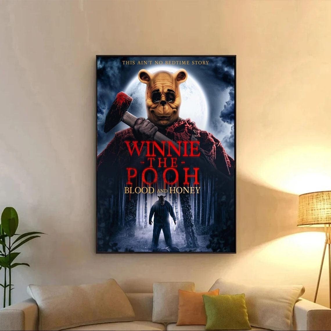 Winnie The Pooh Blood And Honey Horror Movie Poster